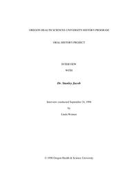 Interview with Dr. Stanley Jacob