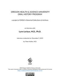 Interview with Lynn Loriaux, M.D., Ph.D.
